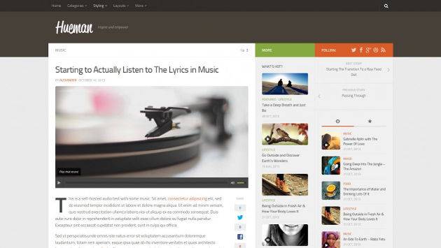 AlxMedia, Theme Responsive pour Wordpress